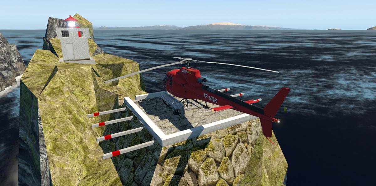 Þrídrangar Lighthouse helipad (Iceland) - Scenery Packages - X-Plane ...