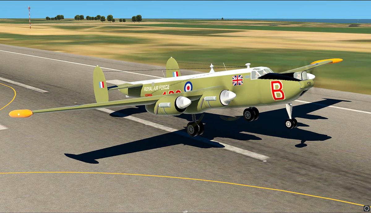RAF Green Avro Shackleton MR3 (Jacques Brault) - Aircraft Skins ...