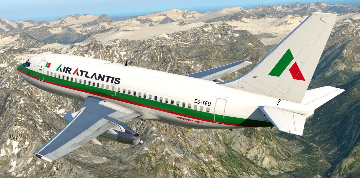 Air Atlantis Portugal CS-TEU for 732 TwinJet V3 Pro by FlyJSim - 732 ...