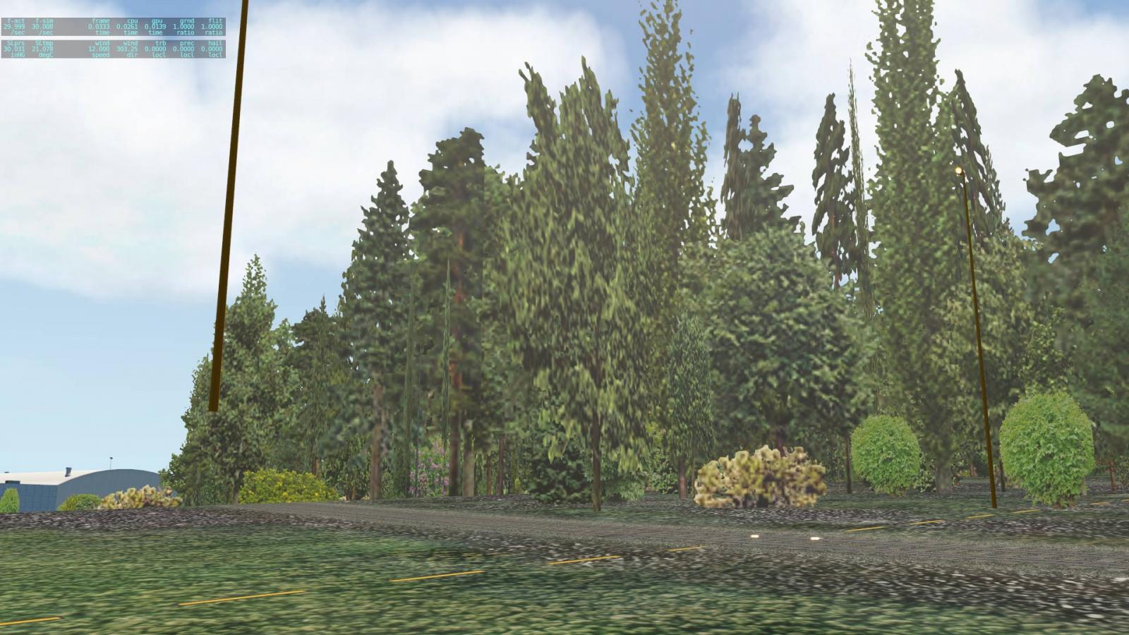 Detail: Original approach lights distance & height - Scenery ...