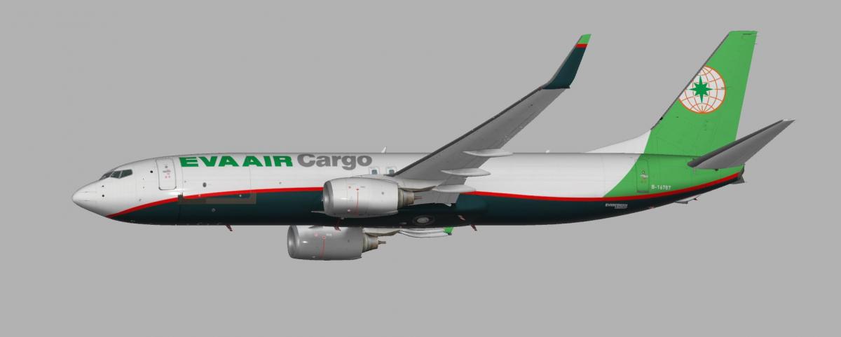 ZIBO 737-800 EVA AIR Cargo - Aircraft Skins - Liveries - X-Plane.Org Forum