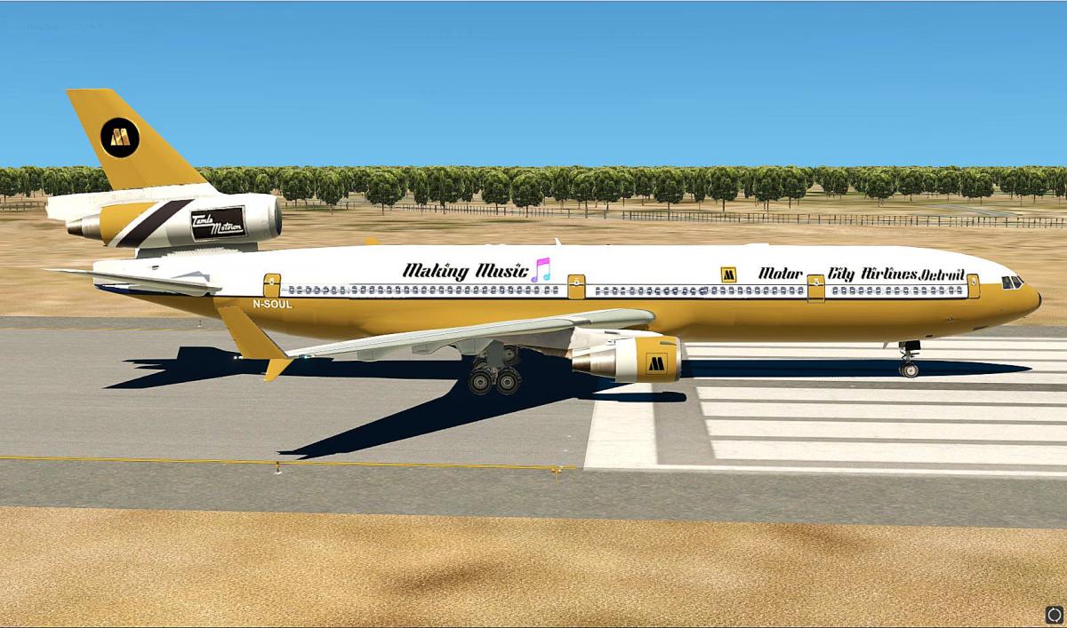 Motor City Airlines N-SOUL (Overland MD-11 FSX conversion) - Aircraft ...