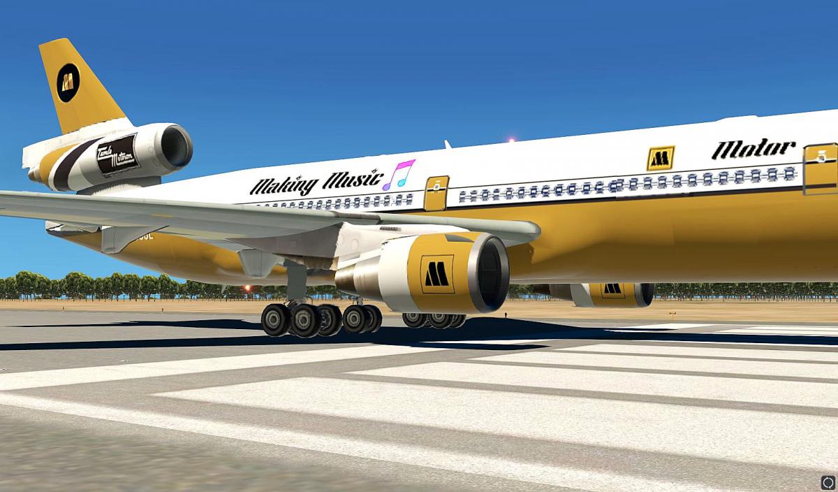 Motor City Airlines N-SOUL (Overland MD-11 FSX conversion) - Aircraft ...