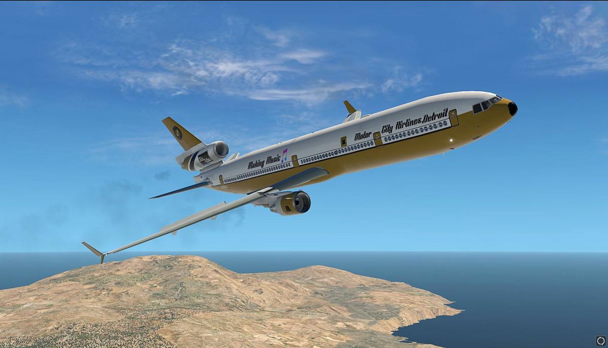 Motor City Airlines N-SOUL (Overland MD-11 FSX conversion) - Aircraft ...