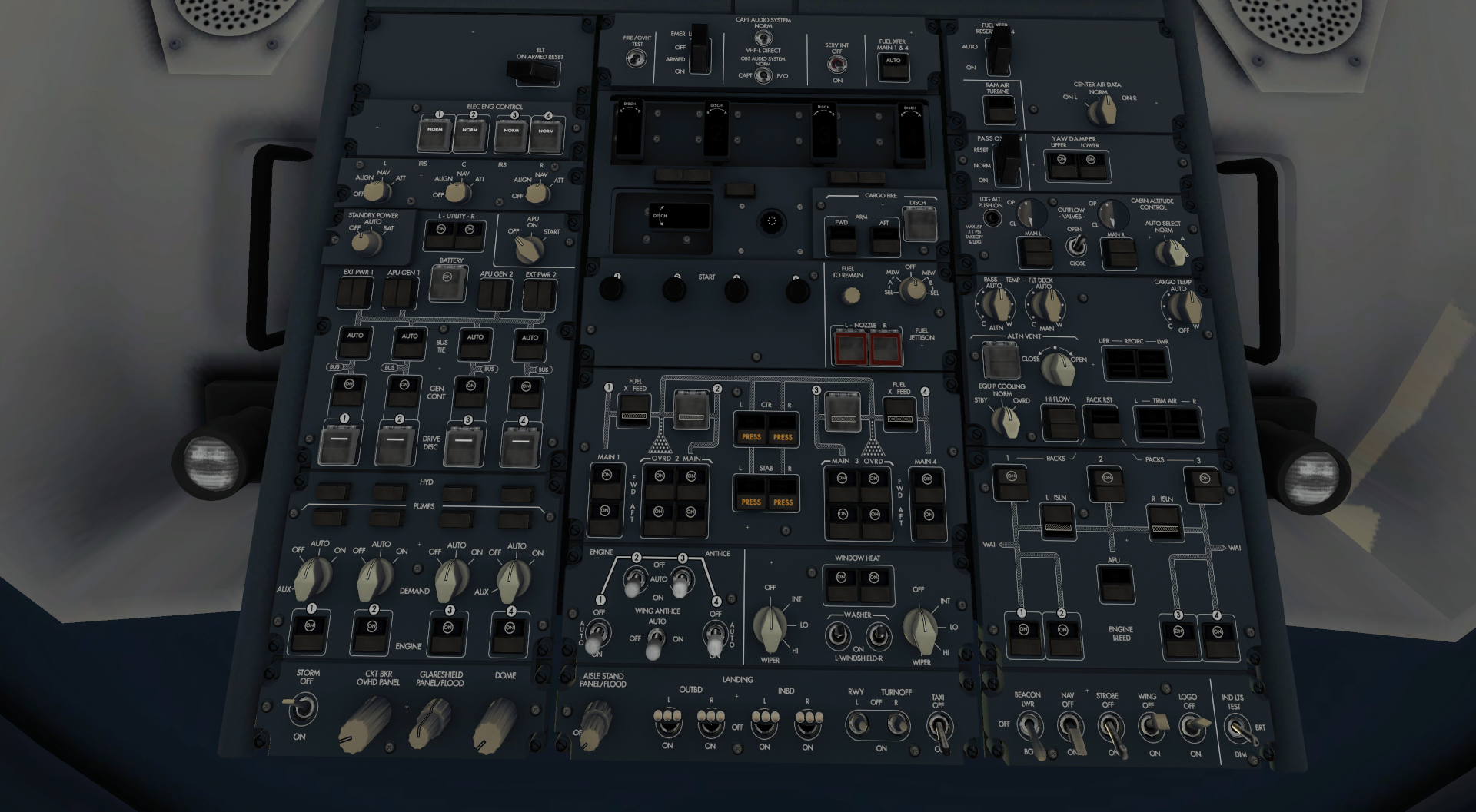 SSG B747-8i Cockpit Repaint - Dark - Textures - X-Plane.Org Forum