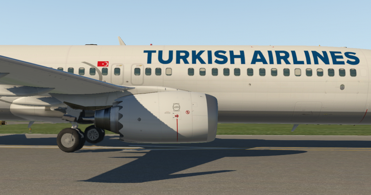 737-800 LEAP CFM Engine for Turkish Airlines Livery - Aircraft Skins ...
