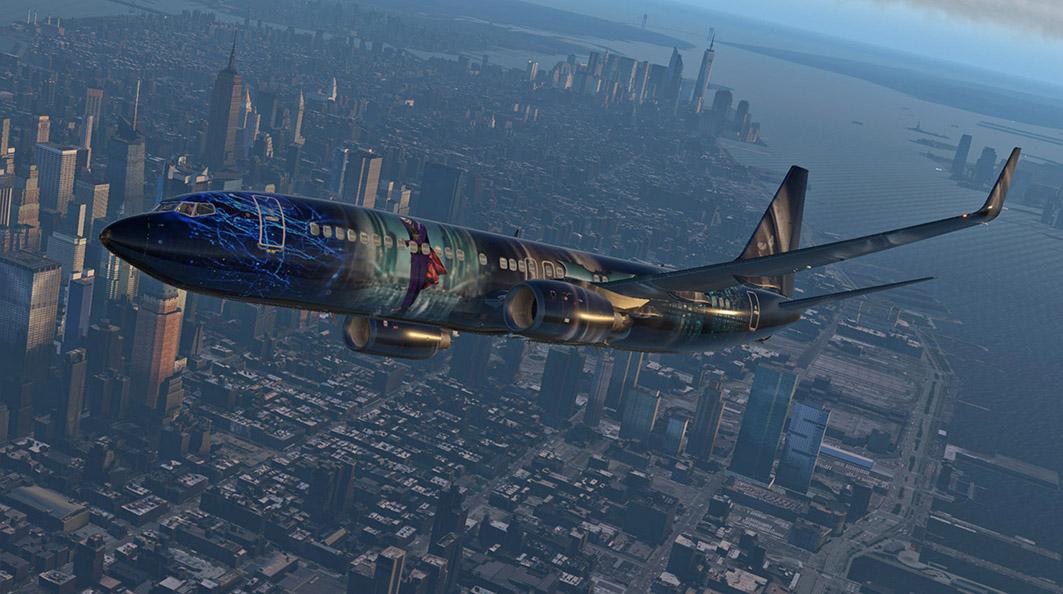 Batman_The Dark Knight - for B738 or Zibo - Aircraft Skins - Liveries ...