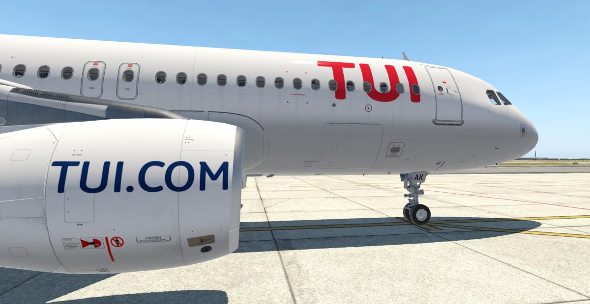 TUI Livery for FlightFactor A320 - Aircraft Skins - Liveries - X-Plane ...