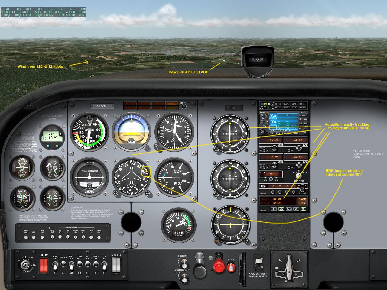 S-TEC LIKE autopilot question (default cessna) - General X-Plane ...