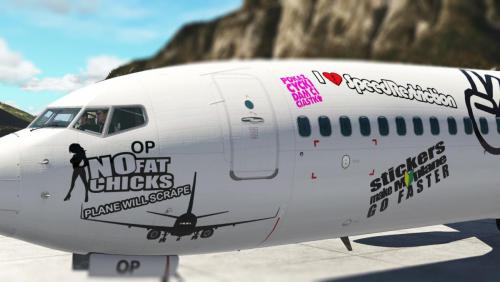 Stickers Plane - Aircraft Skins - Liveries - X-Plane.Org Forum