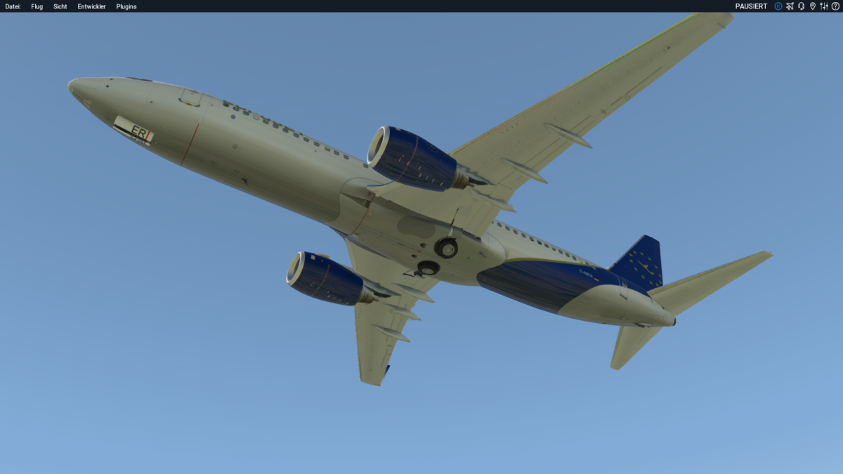 EUROJET B737-800 D-ABER (fictional) - Aircraft Skins - Liveries - X ...