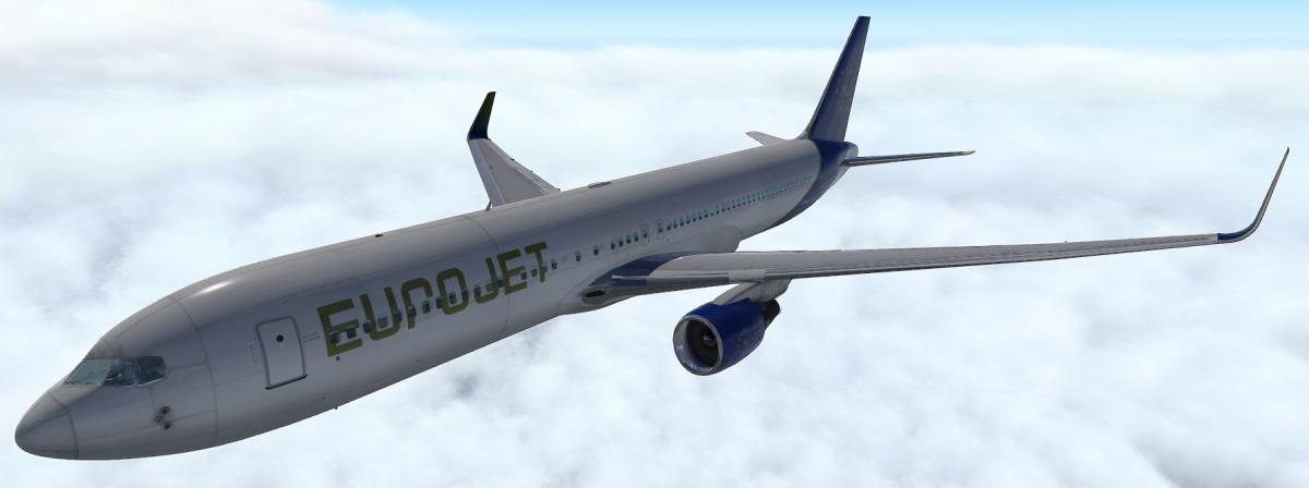 EUROJET B767 D-AEJC (fictional) - Aircraft Skins - Liveries - X-Plane ...