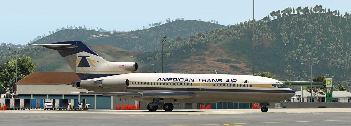 ATA N283AT 727-100 "Runway livery" (1990/1986) for FlyJSim 727 V3 ...