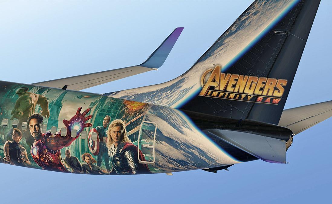 Avengers_Infinity RAW for B738-ZIBO - Aircraft Skins - Liveries - X ...