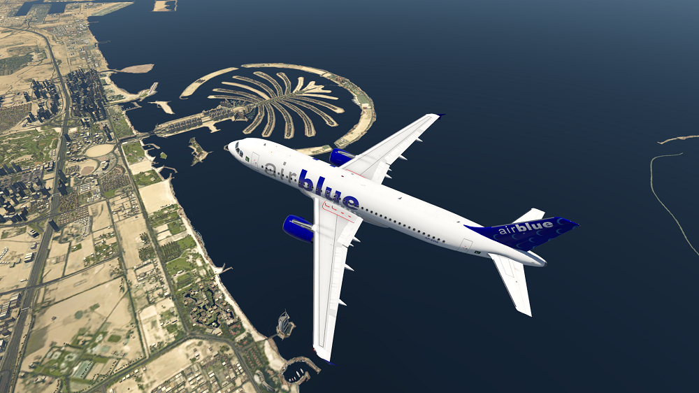 Air Blue FF A320 Livery - Aircraft Skins - Liveries - X-Plane.Org Forum