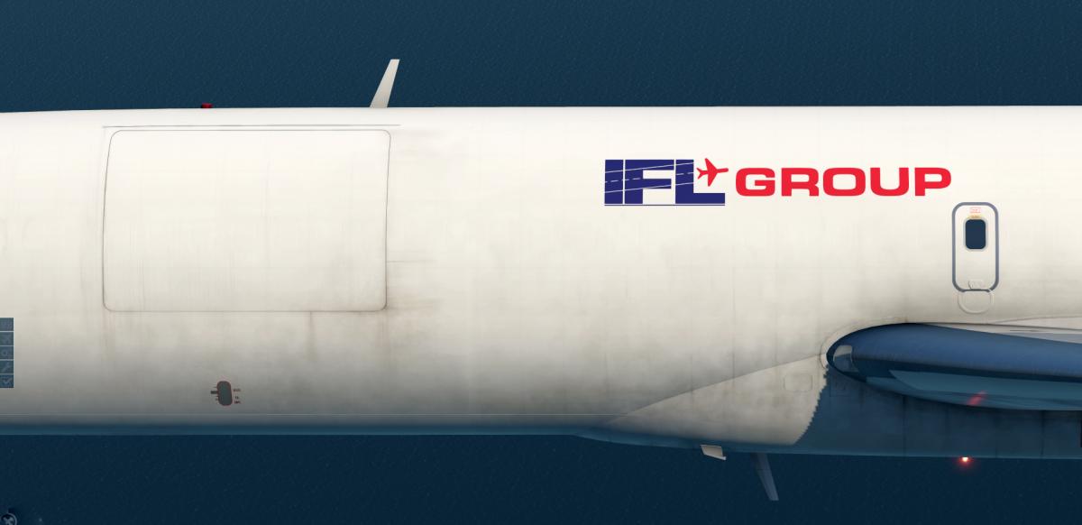 IFL Group (Red Logo) N251FL for 727F V3 Pro by FlyJSim - Aircraft Skins ...
