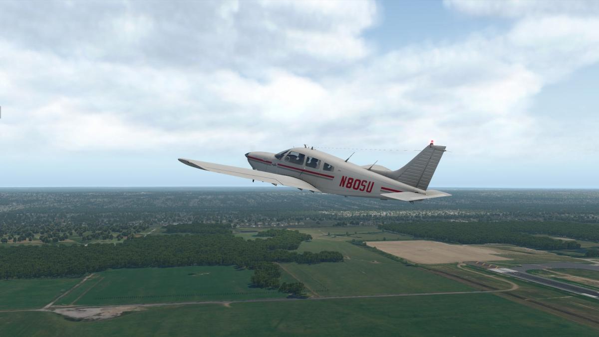 N80SU Ohio State Livery for JustFlight Arrow Turbo III - Aircraft Skins ...