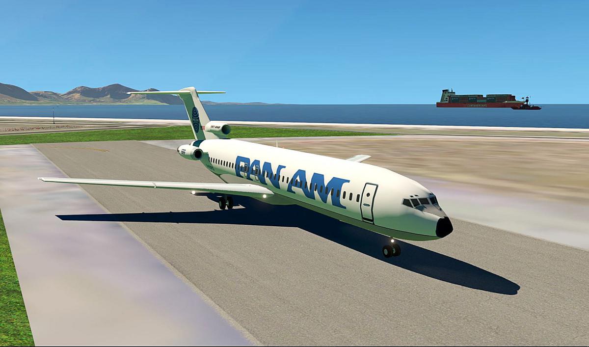 N550PS Pan American B727-200 Adv (Ron Norvelle) - Aircraft Skins ...
