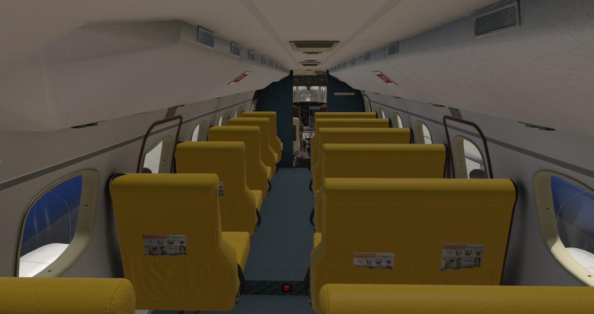 Embraer 110 Bandeirante - Pineapple Air - X-plane 11 - Aircraft Skins ...