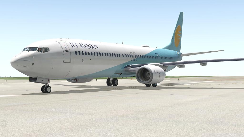 Jet Airways VT-JLJ livery : Boeing 737-900 Ultimate - Aircraft Skins ...