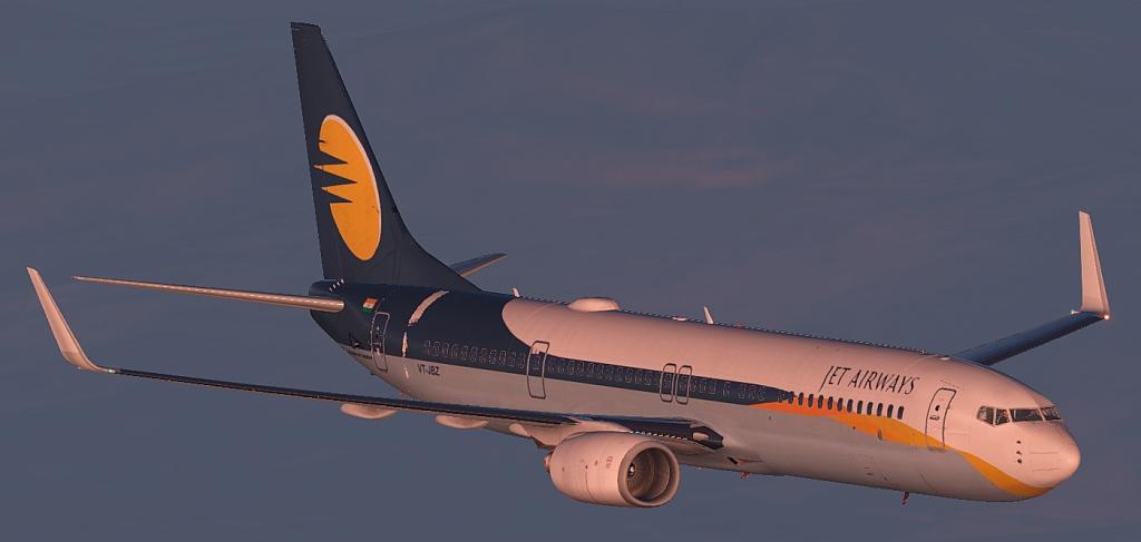 Jet Airways VT-JBZ livery : Boeing 737-900 Ultimate - Aircraft Skins ...