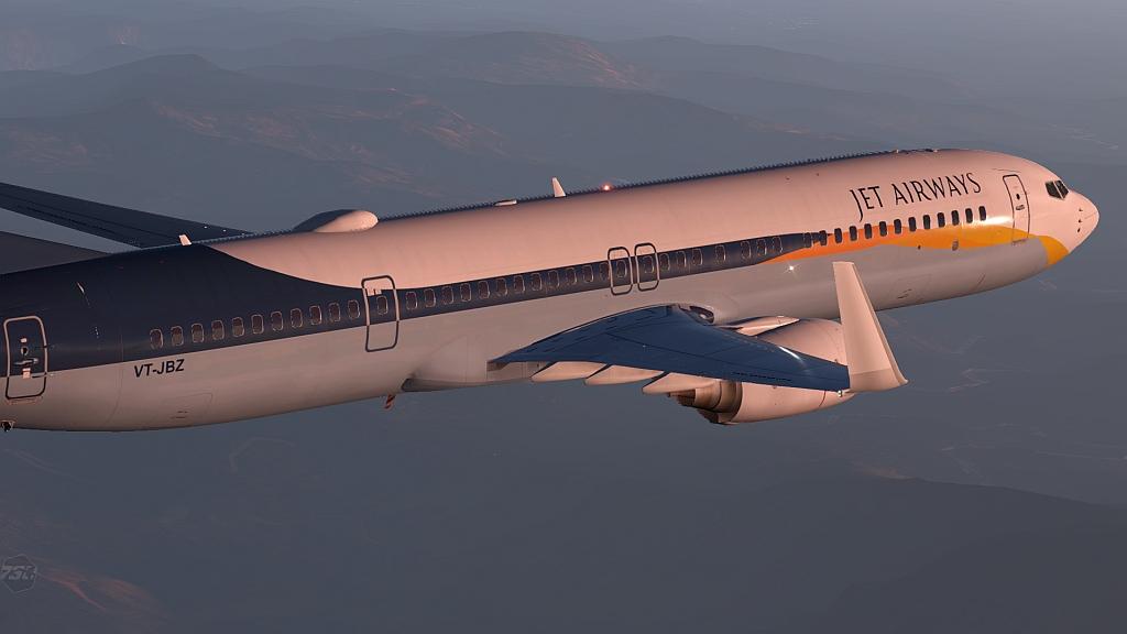 Jet Airways VT-JBZ livery : Boeing 737-900 Ultimate - Aircraft Skins ...