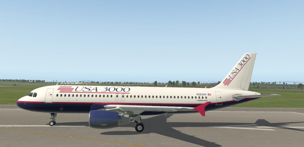 USA3000 Airlines livery for Flight Factor A320 - Aircraft Skins ...