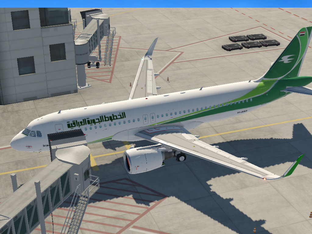 Iraqi Airways YI-ARD JARDesign A320 - Aircraft Skins - Liveries - X ...