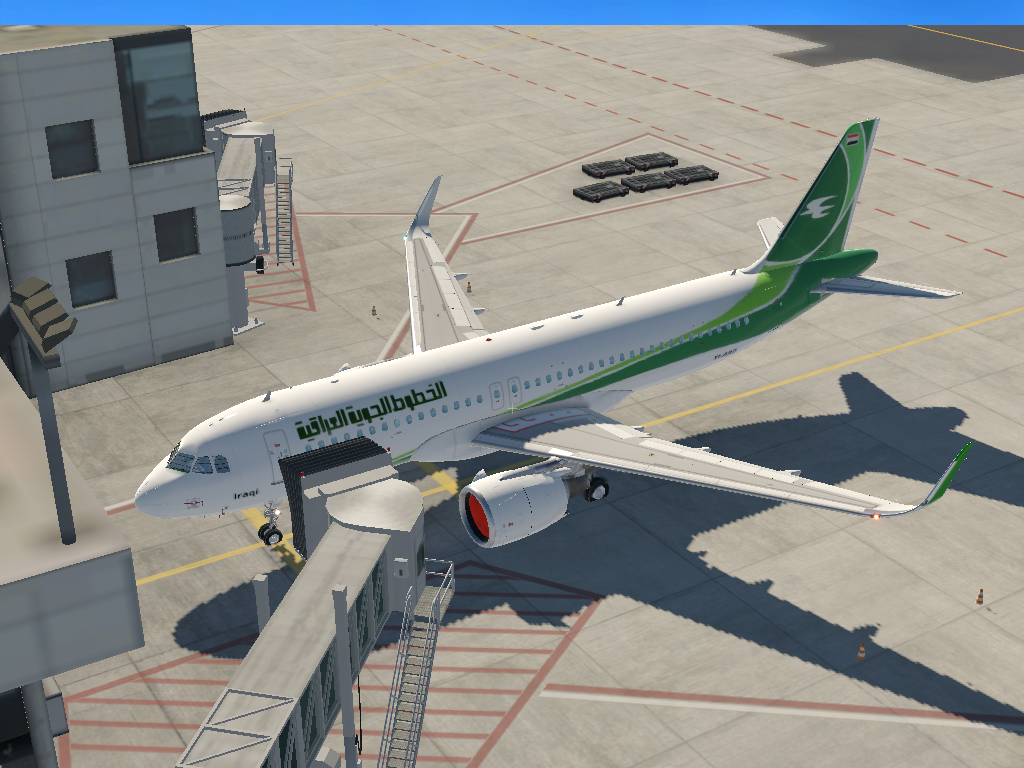 Iraqi Airways YI-ARD JARDesign A320 - Aircraft Skins - Liveries - X ...