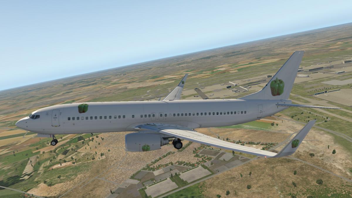 b737-800 livery pepper x plane 11 - Aircraft Skins - Liveries - X-Plane ...