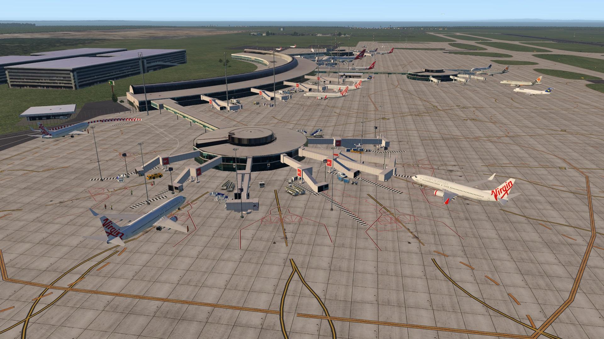 tdg's YBBN Brisbane Airport WT3 ground routes - World Traffic Ground ...