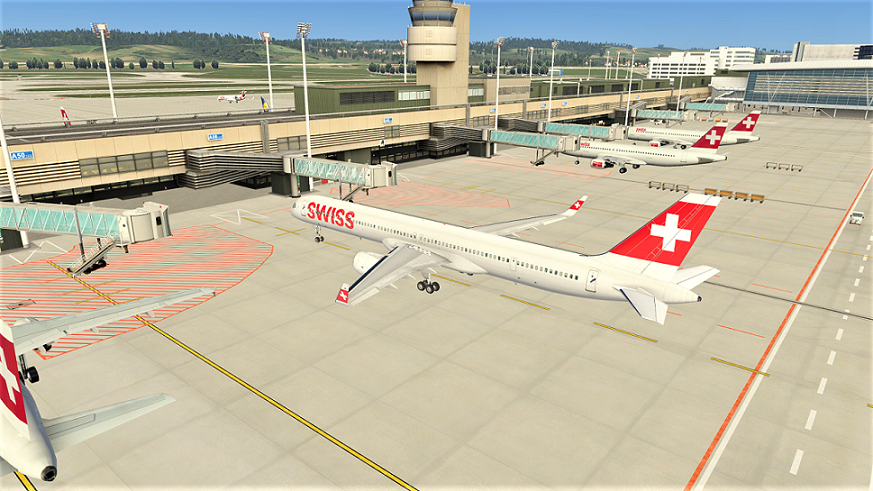 FF 757-200/300v2 SWISS Livery (Fictional) - Aircraft Skins - Liveries ...