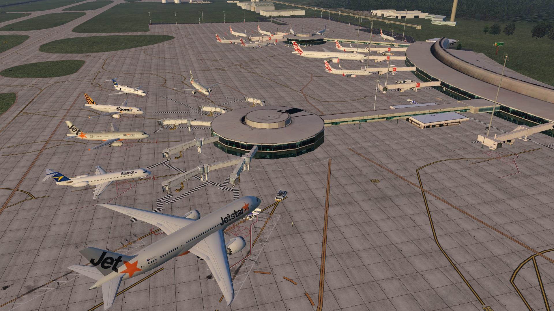 tdg's YBBN Brisbane Airport WT3 ground routes - World Traffic Ground ...