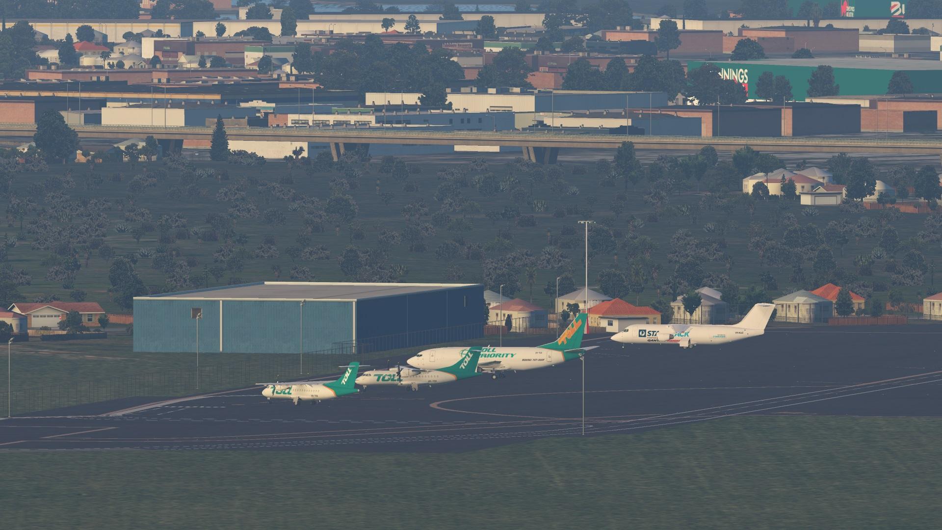 tdg's YBBN Brisbane Airport WT3 ground routes - World Traffic Ground ...