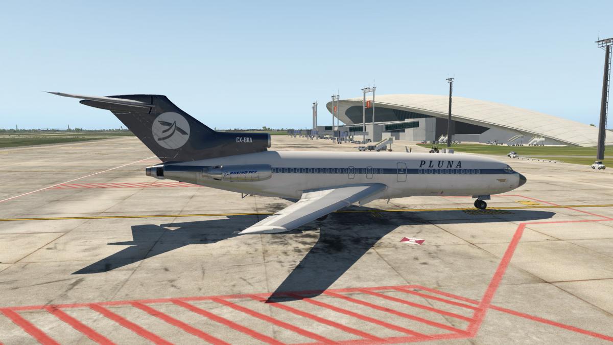 PLUNA (CX-BKA & CX-BKB) FlyJSim B727-100 V3 - Aircraft Skins - Liveries ...