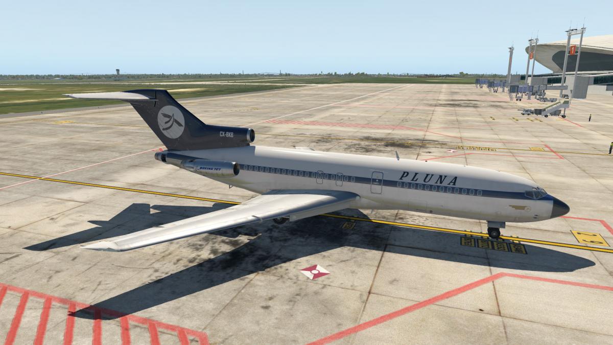 PLUNA (CX-BKA & CX-BKB) FlyJSim B727-100 V3 - Aircraft Skins - Liveries ...