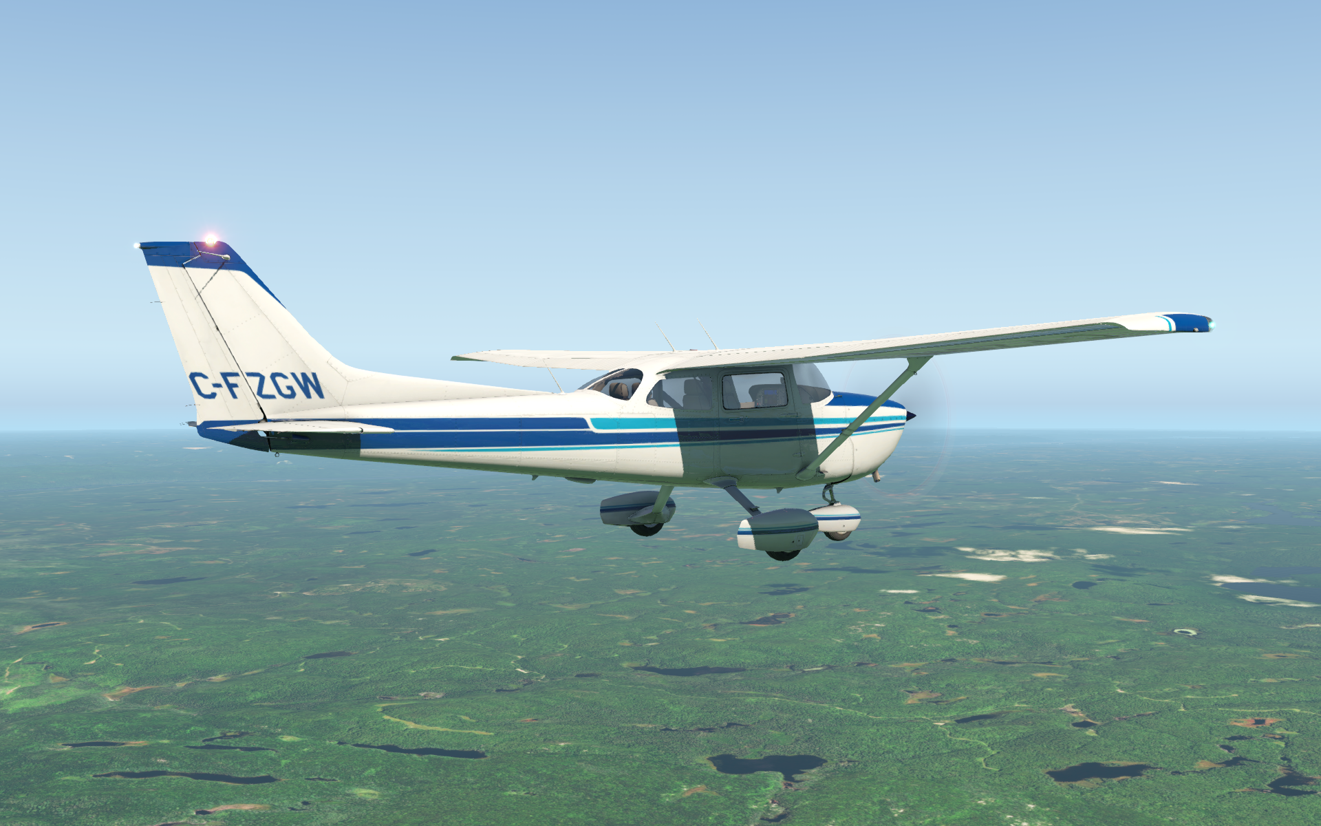 C-FZGW Default C172 Repaint - Aircraft Skins - Liveries - X-Plane.Org Forum