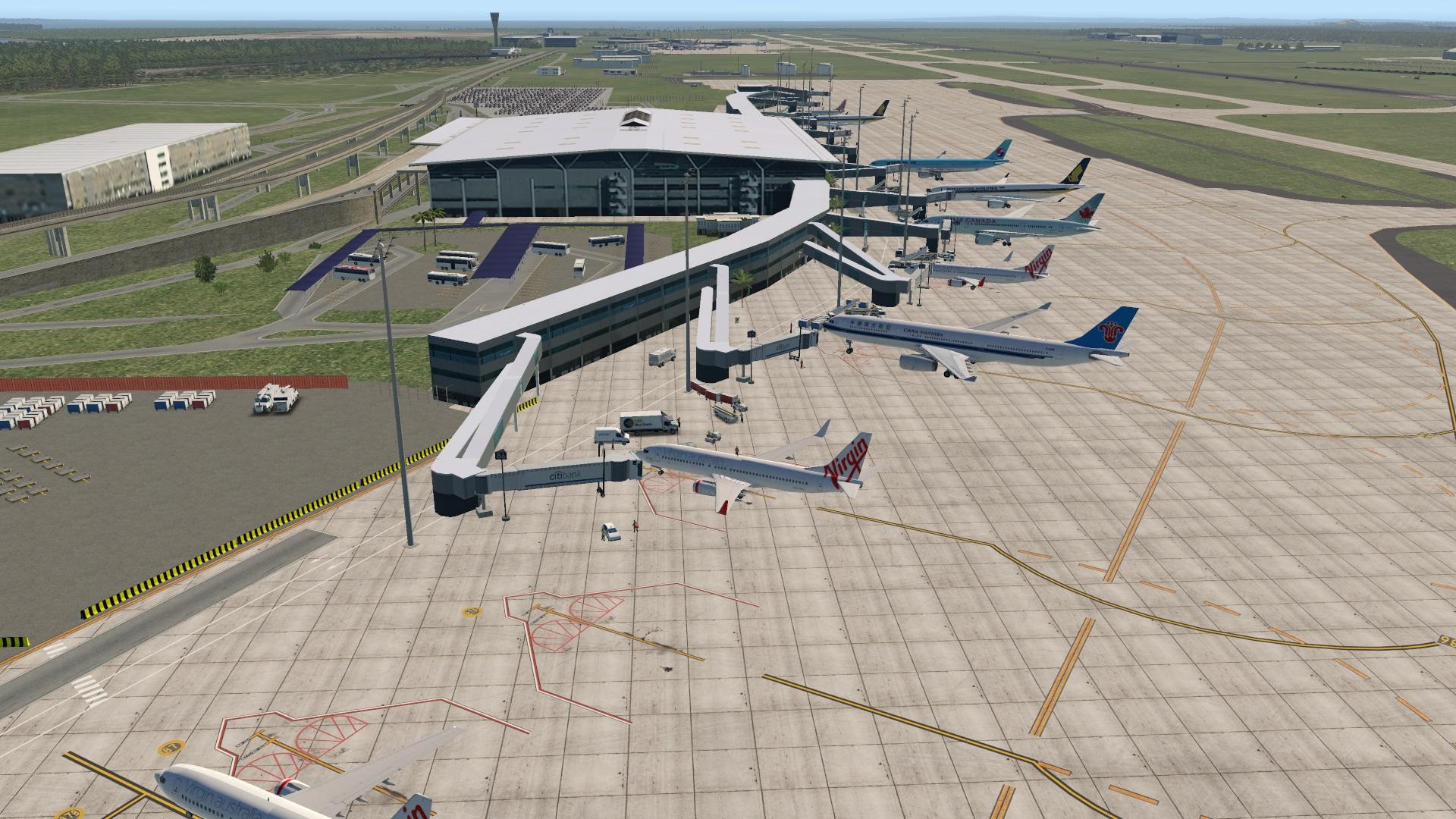 tdg's YBBN Brisbane Airport WT3 ground routes - World Traffic Ground ...