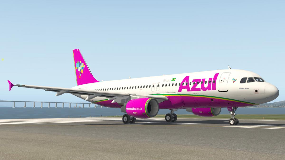 A320 Azul Flight Factor - Aircraft Skins - Liveries - X-Plane.Org Forum
