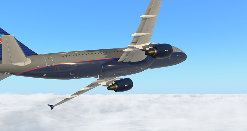 UNITED "Battleship" Livery - Flight Factor A320 Ultimate - Aircraft ...