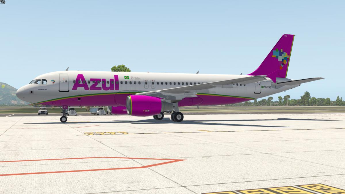 A320 Azul Flight Factor - Aircraft Skins - Liveries - X-Plane.Org Forum