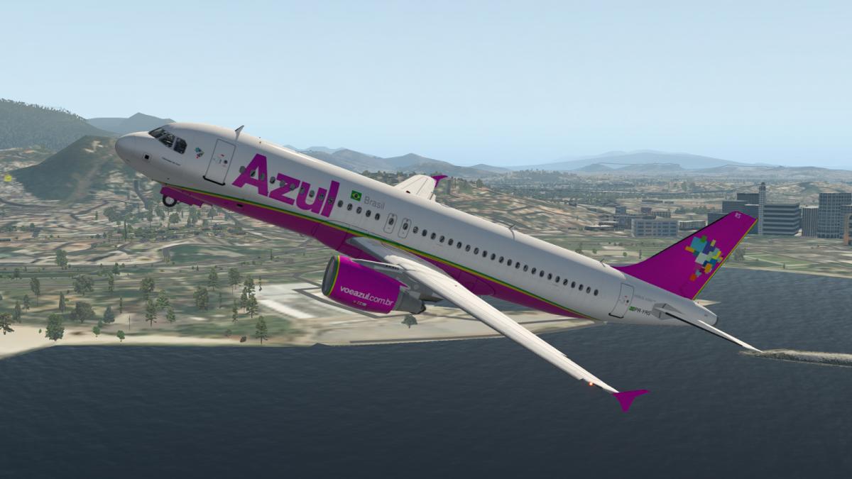 A320 Azul Flight Factor - Aircraft Skins - Liveries - X-Plane.Org Forum