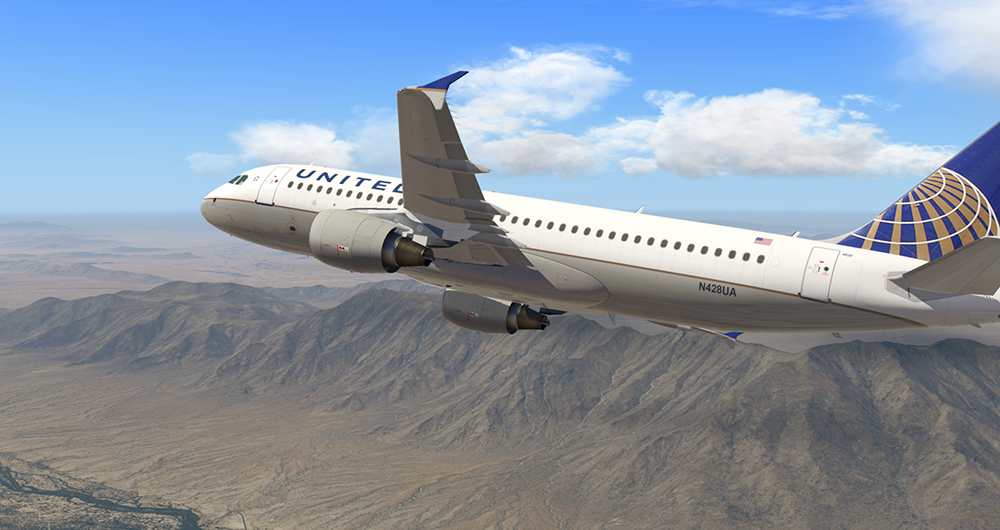 UNITED (NEW) - Flight Factor A320 Ultimate - Aircraft Skins - Liveries ...