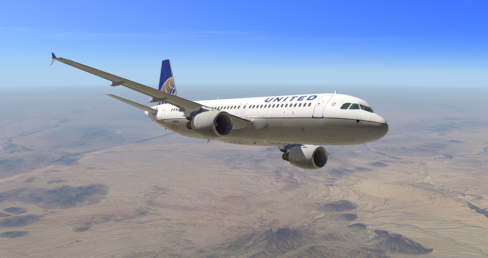UNITED (NEW) - Flight Factor A320 Ultimate - Aircraft Skins - Liveries ...
