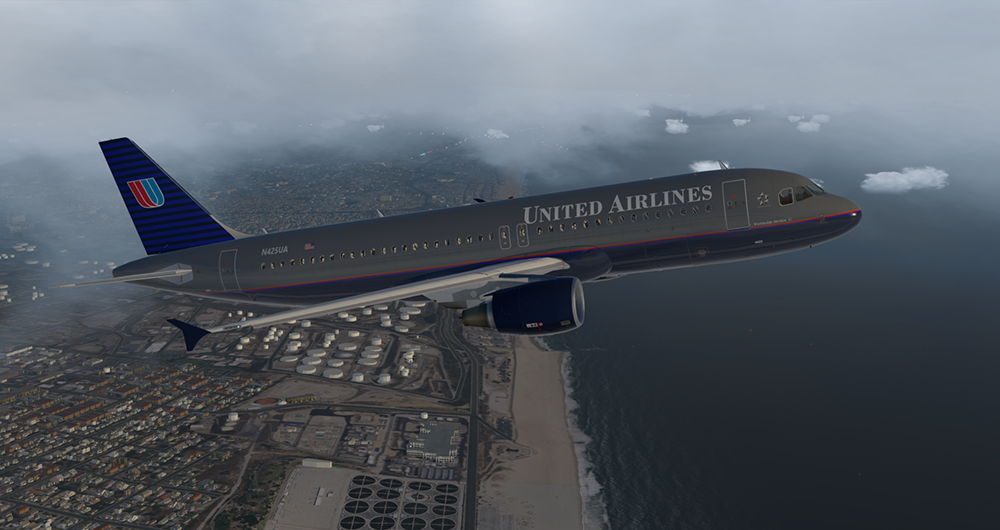 UNITED "Battleship" Livery - Flight Factor A320 Ultimate - Aircraft ...