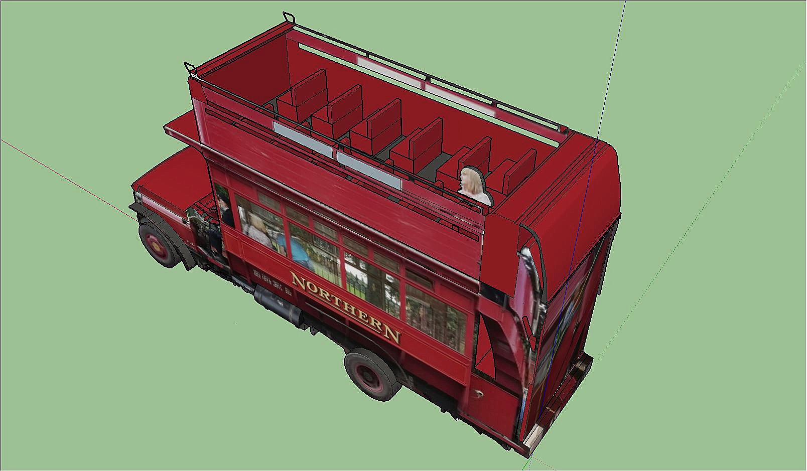 Vintage Daimler Bus (Static) - Objects - X-Plane.Org Forum