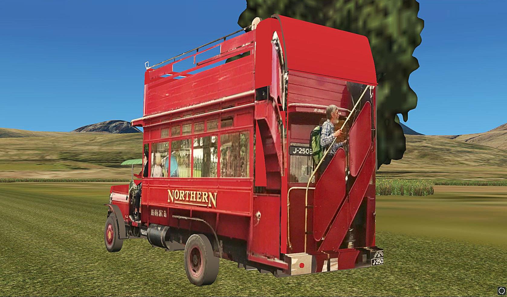 Vintage Daimler Bus (Static) - Objects - X-Plane.Org Forum