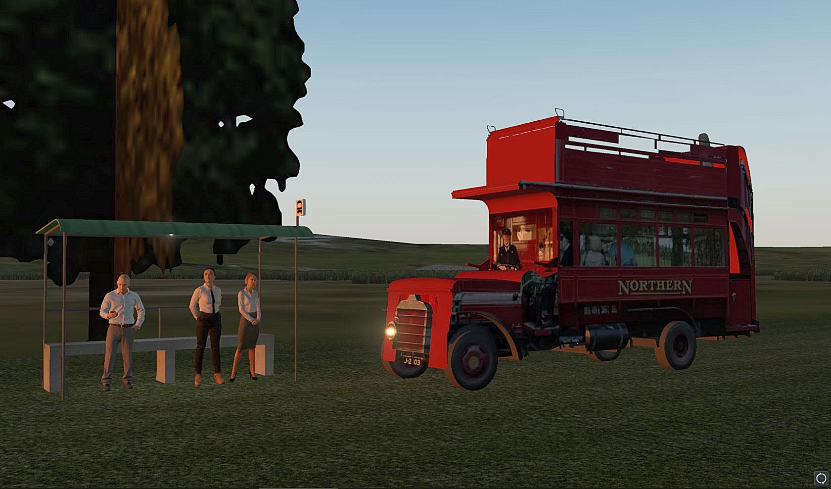 Vintage Daimler Bus (Static) - Objects - X-Plane.Org Forum