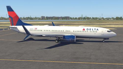 Default Delta 737-800 livery for Zibo mod v3.30, v3.31+ - Aircraft ...
