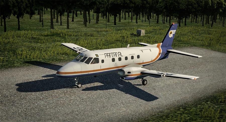 EMBRAER 110 Pantanal Brasil - Aircraft Skins - Liveries - X-Plane.Org Forum